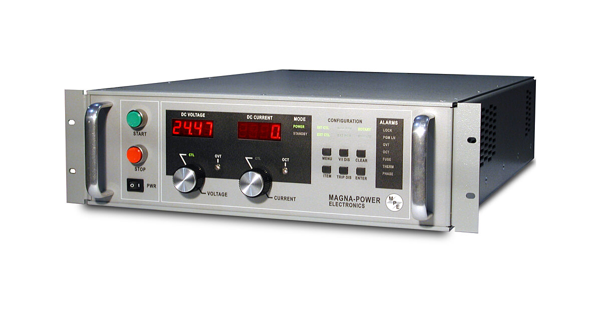 Magna-Power PQA/PQD Series DC Power Supply (Discontinued) | Magna-Power